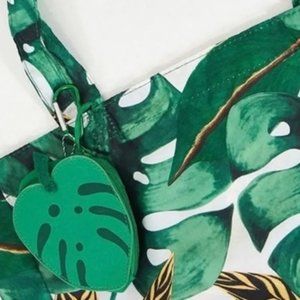 FARM Rio | Bags | Farm Rio Tropical Leaf Foldable Tote | Poshmark